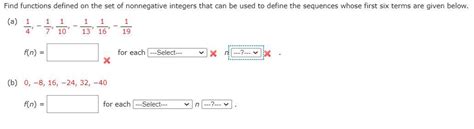 solved find functions defined on the set of nonnegative