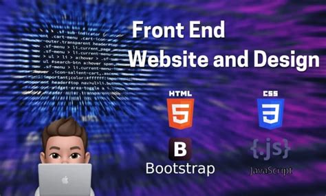 be your front end web developer using html css javascript by taimoor086 fiverr