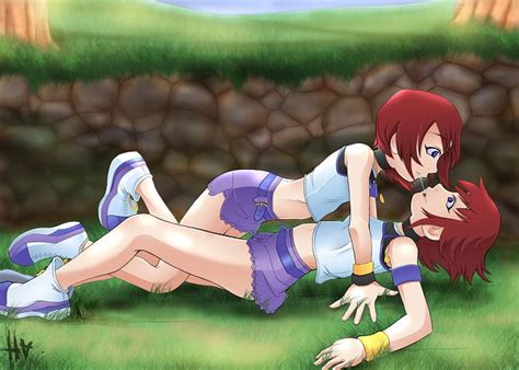 Rule 34 2girls Disney Female Female Only Kairi Kingdom Hearts Kissing Multiple Girls Outdoors
