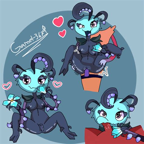 Rule 34 Big Blue Bubble Candelavra Dildo Dildo In Pussy Edamimi Gamel3679 Monster Girl Msm My