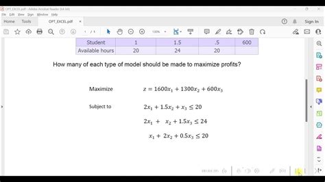 linear optimization with python pulp linear programming problem lpp youtube