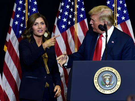 South Dakota Gov Kristi Noem Appears To Deny Shes Having An Affair With Trump Aide Corey