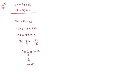 solved for the following exercises determine whether the lines given by the equations below are