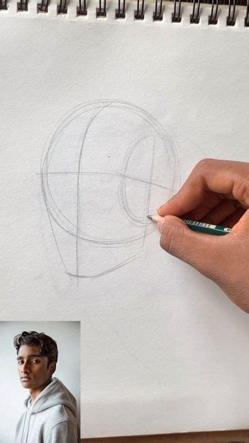Hassane On Instagram How To Draw The Loomis Method Asaro Head
