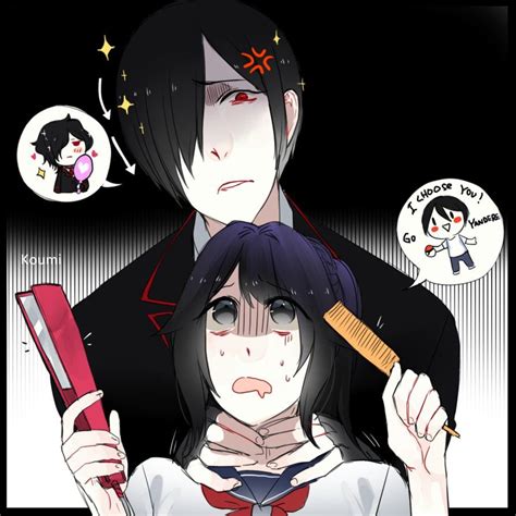 Kiss Your Life Goodbye By Koumi Senpai Deviantart Com On Deviantart Male Yandere Yandere Girl
