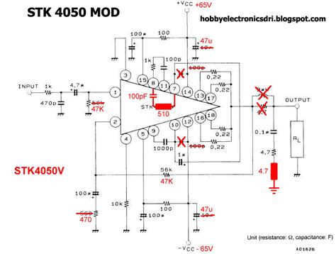 STK4050 Audio Amplifier With 200W