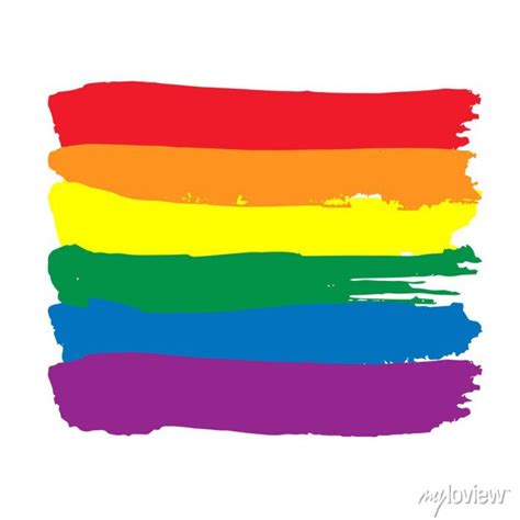 Sexual Identity Pride Flags Set Lgbt Symbols Flag Gender Sexe Wall Mural • Murals Street Set