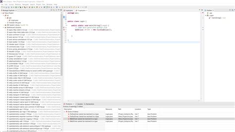 How To Solve Webdriver Cannot Be Resolved To A Type Error With Selenium And Eclipse Stack