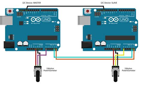 how to setup i2c communication on the arduino circuit basics