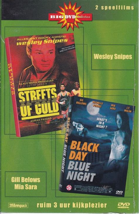 Streets Of Gold En Black Day Blue Night 2 Film Dvd Mia Sara Dvds