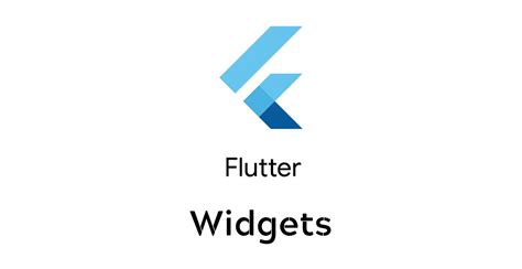 Flutter Widgets Showwcase