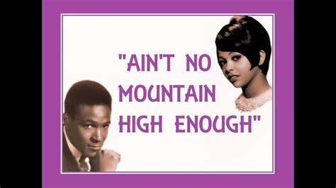 Who First Sang Ain T No Mountain High Enough