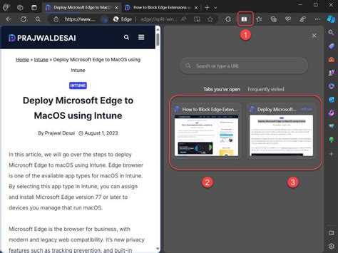 How To Enable Split Screen In Microsoft Edge
