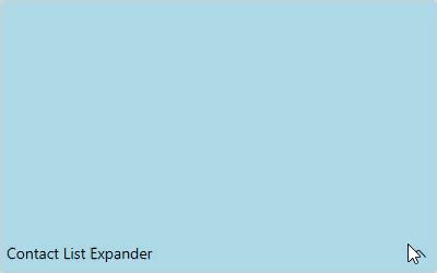 QuickStart WPF Layout Controls ComponentOne