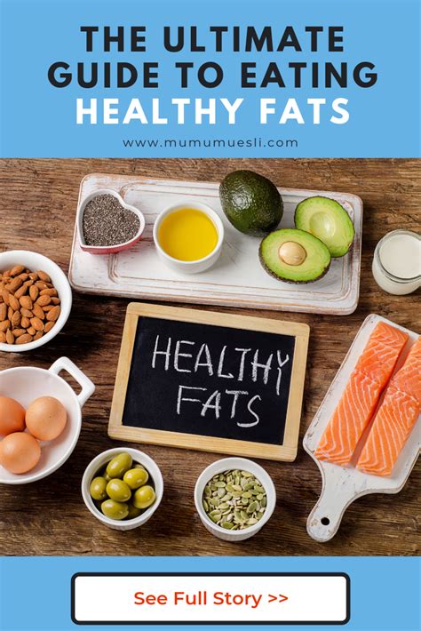 Printable List Of Healthy Fats