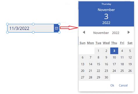 Powerapps Date Time Picker Format Printable Forms Free Online