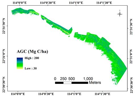 remote sensing free full text remote estimation of mangrove aboveground carbon stock at the