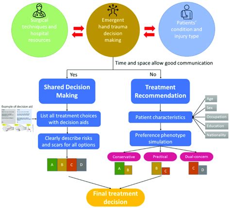the proposed decision making model incorporating patient preference download scientific diagram