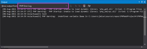 PHP Tools For Visual Studio September 2021 Blog