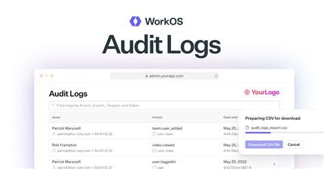 Audit Logs WorkOS