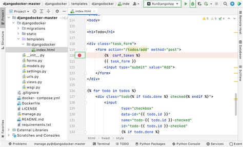 Configure An Interpreter Using Docker Compose PyCharm