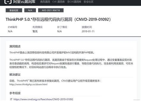 thinkphp漏洞总结 csdn thinkphp csdn博客