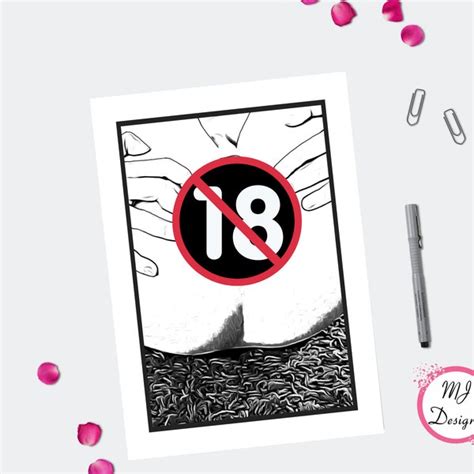 Nude Coloring Pages Printable Etsy