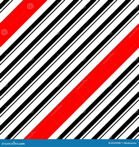 Seamless Diagonal Stripe Pattern Stock Vector Illustration Of Grid