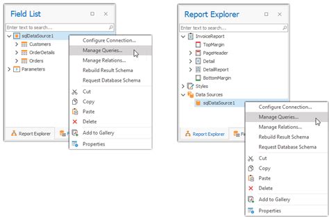 sql query builder winforms reporting tools devexpress documentation