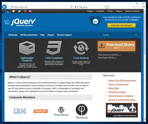 jqueryのダウンロード手順 jquery javascript プログラミング ipentec