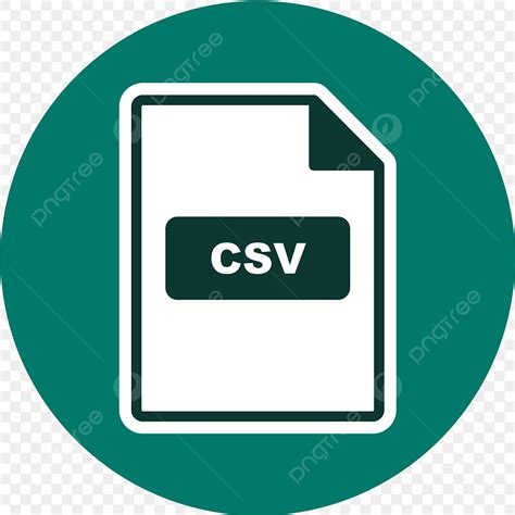 Csv Clipart Transparent Background Vector Csv Icon Csv Icons Csv