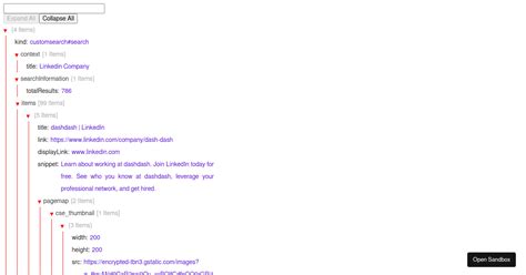 Json Viewer Codesandbox
