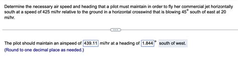 solved a sum of scalar multiples of two vectors such as