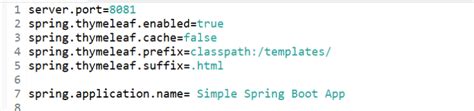 Spring Boot Application Properties File Java Training School