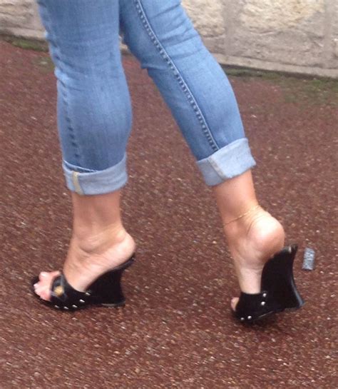 Pin On Sexy Feet In Highheeled Mules