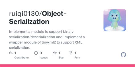 github ruiqi0130 object serialization implement a module to support binary serialization