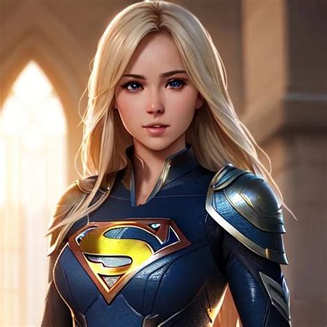 Gorgeous Aged 23 Female Kryptonian Kara Zor El C Openart