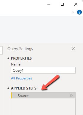 Powerbi Power BI How To Edit Data Source Connection SQL Statement