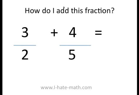 Step By Step How To Add Fractions