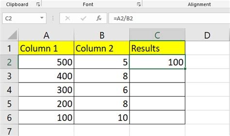 Divide In Excel Tips For Effective Spreadsheet Management