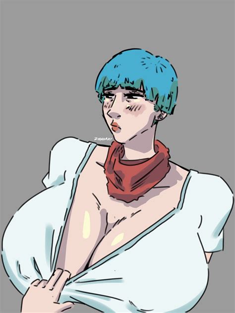 Rule 34 Big Breasts Blue Hair Blush Bulma Bulma Briefs Clothed Dragon Ball Dragon Ball Super