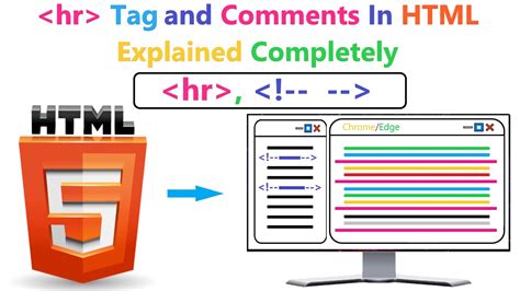 Easily Set Horizontal Rules Comments In HTML Hr Tag With Attributes