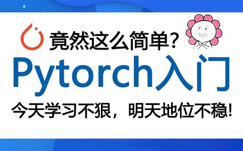 2021b站最好教程！！！pytorch深度学习快速入门教程（绝对通俗易懂）人工智能精选课程！！附赠全套学习资料！！！！ 哔哩哔哩 bilibili
