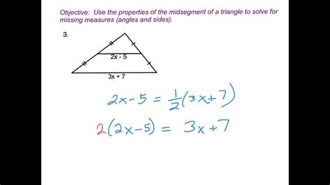 Triangle Midsegment Theorem Guided Notes