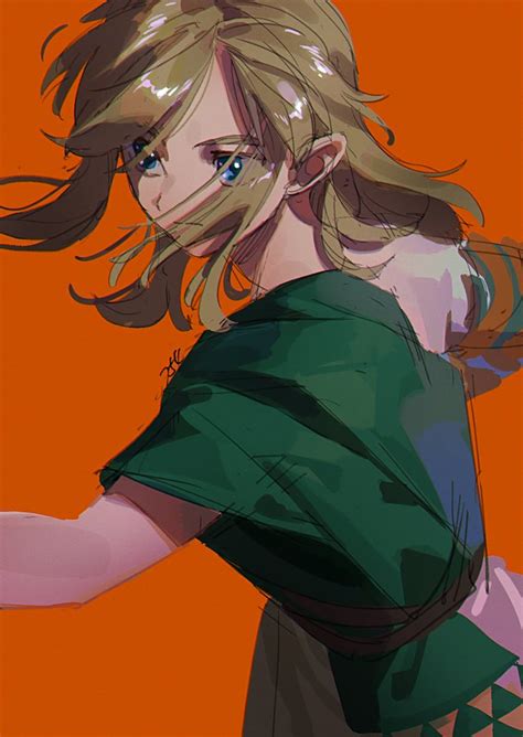 Link The Legend Of Zelda Drawn By Popogano Danbooru