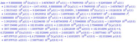 solution of the ode system mapleprimes