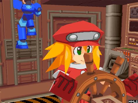 Roll Caskett Character Mega Man Legends Station