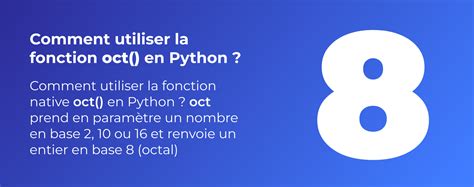 La Fonction Oct En Python Comment Coder