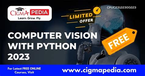Computer Vision With Python 2023 Free Udemy Course CIGMA Pedia