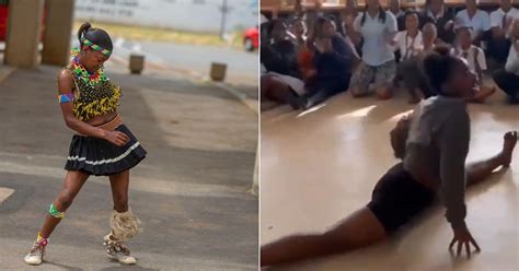 Zulu Dance Modernised By Teen School Girl Goes Viral And Wows Mzansi Ama2000 Live In Their Own